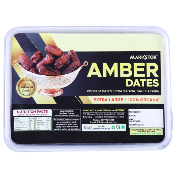 Markstor Amber Dates – Premium Jumbo-Sized Dates from Madina, Saudi ...